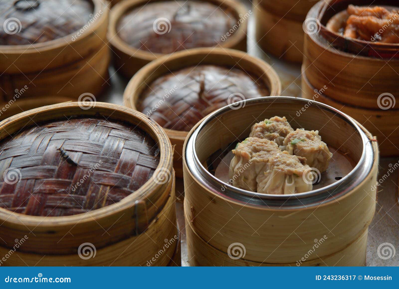 Steam Beef Ball Minced Dim Sum Dumpling Stock Image - Image of cuisine ...