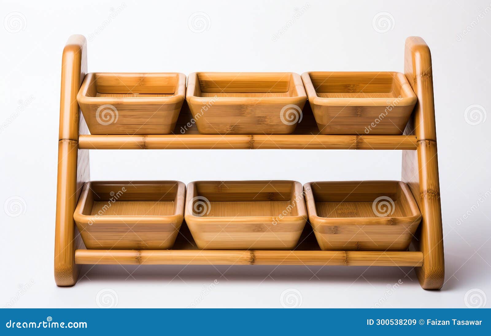 Bamboo Storage Unit on Transparent Background -Generative Ai Stock ...