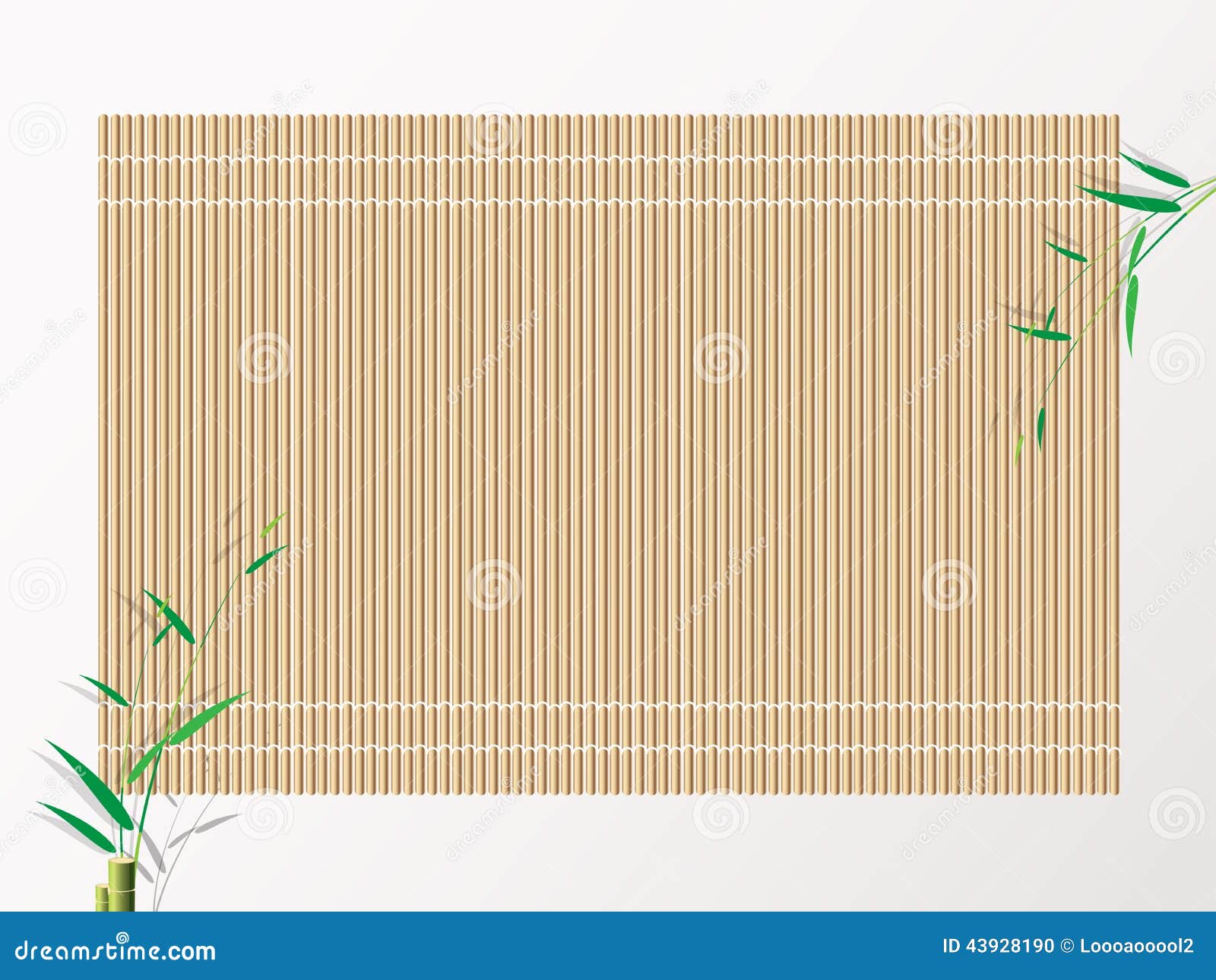 Sushi Mat Background