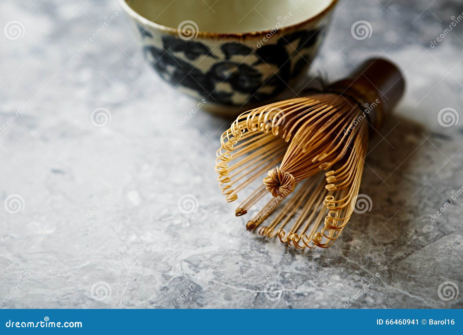 A Bamboo Tea Whisk for Matcha Tea Stock Image - Image of closeup ...