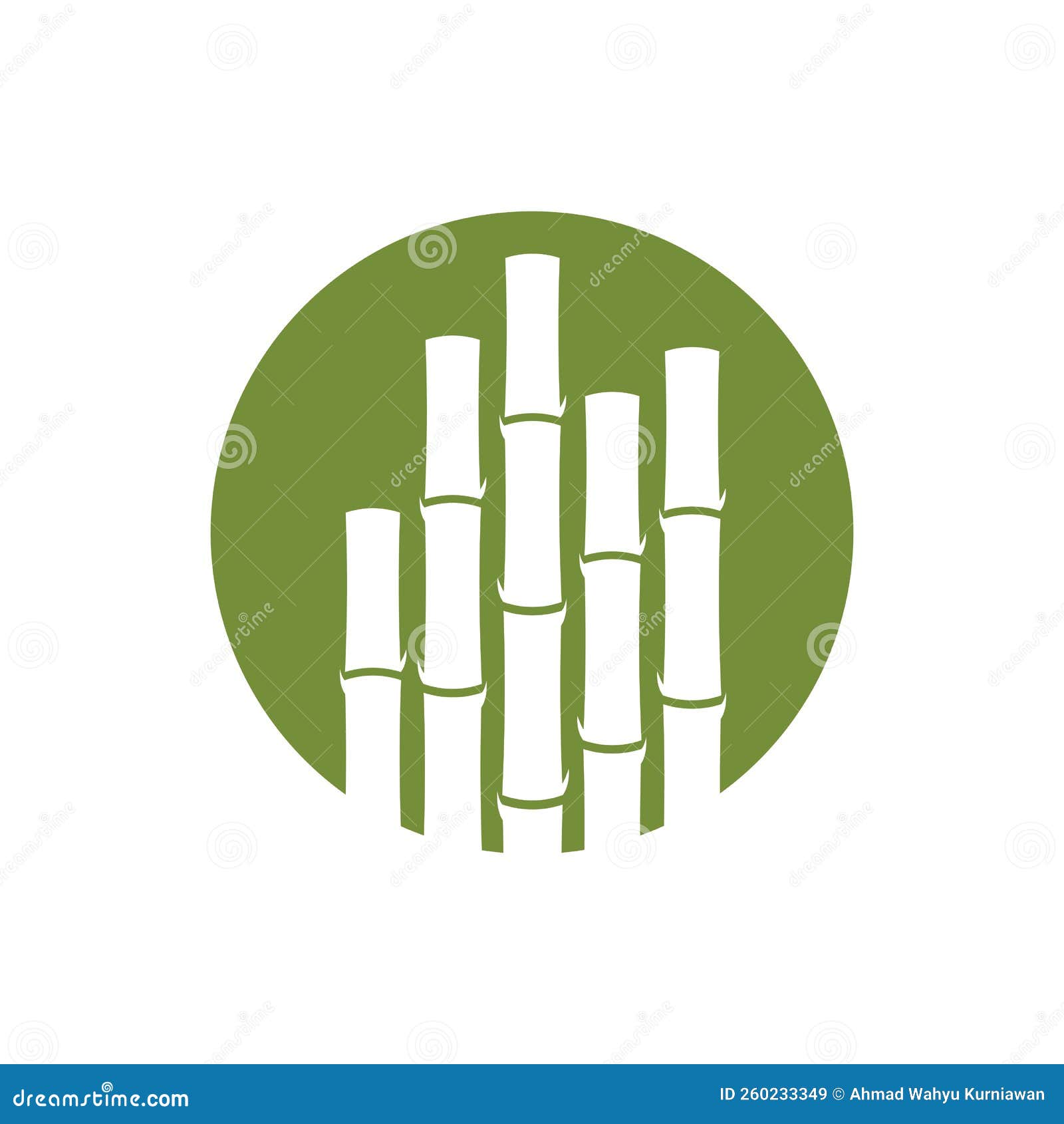 Bamboo tree logo stock vector. Illustration of isolated - 260233349