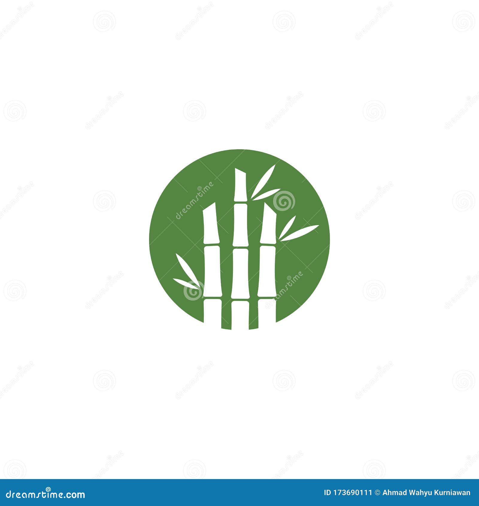 Bamboo tree logo stock vector. Illustration of bamboo - 173690111