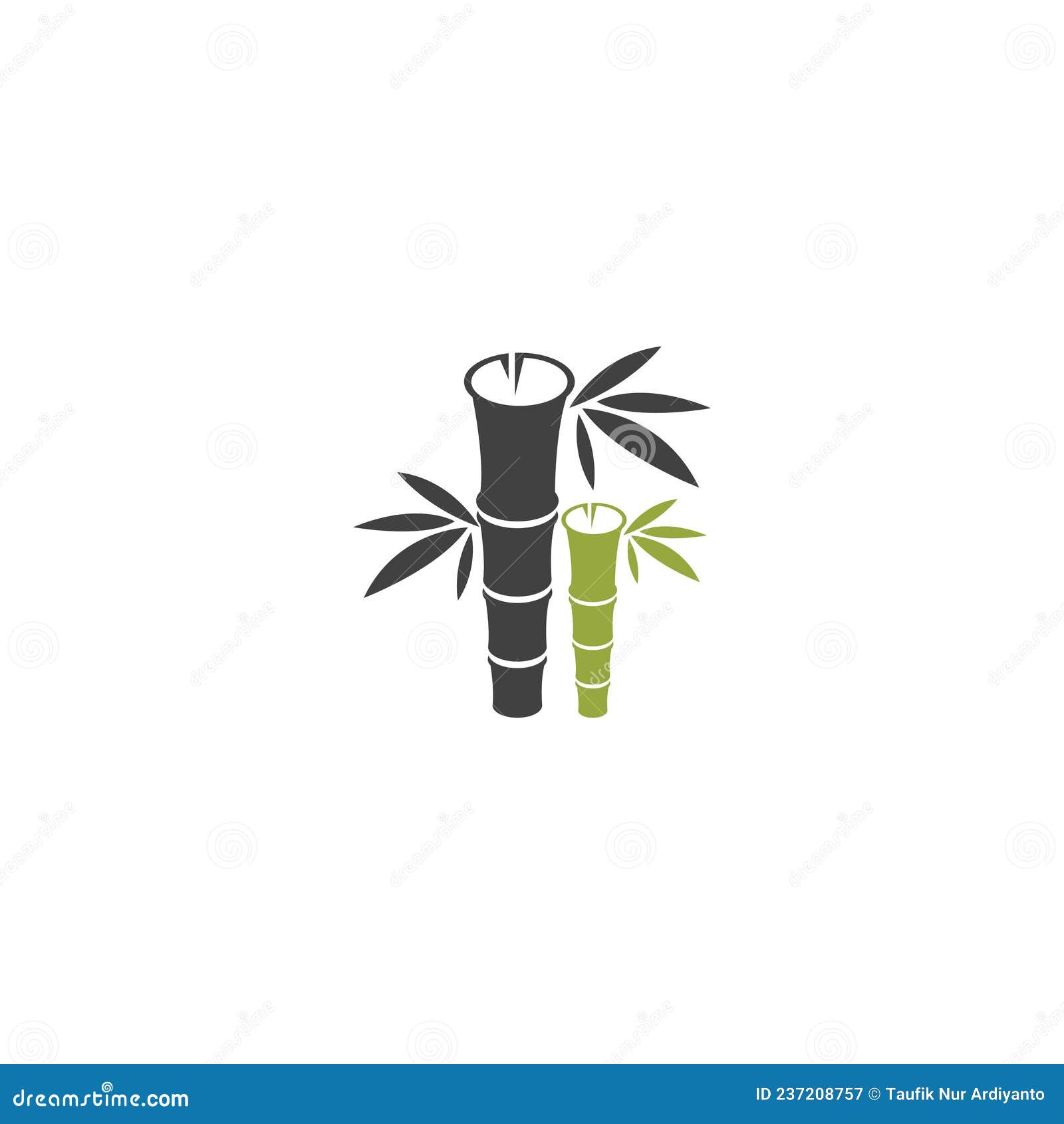 Bamboo Tree Logo Icon Design Illustration Vector Stock Vector ...