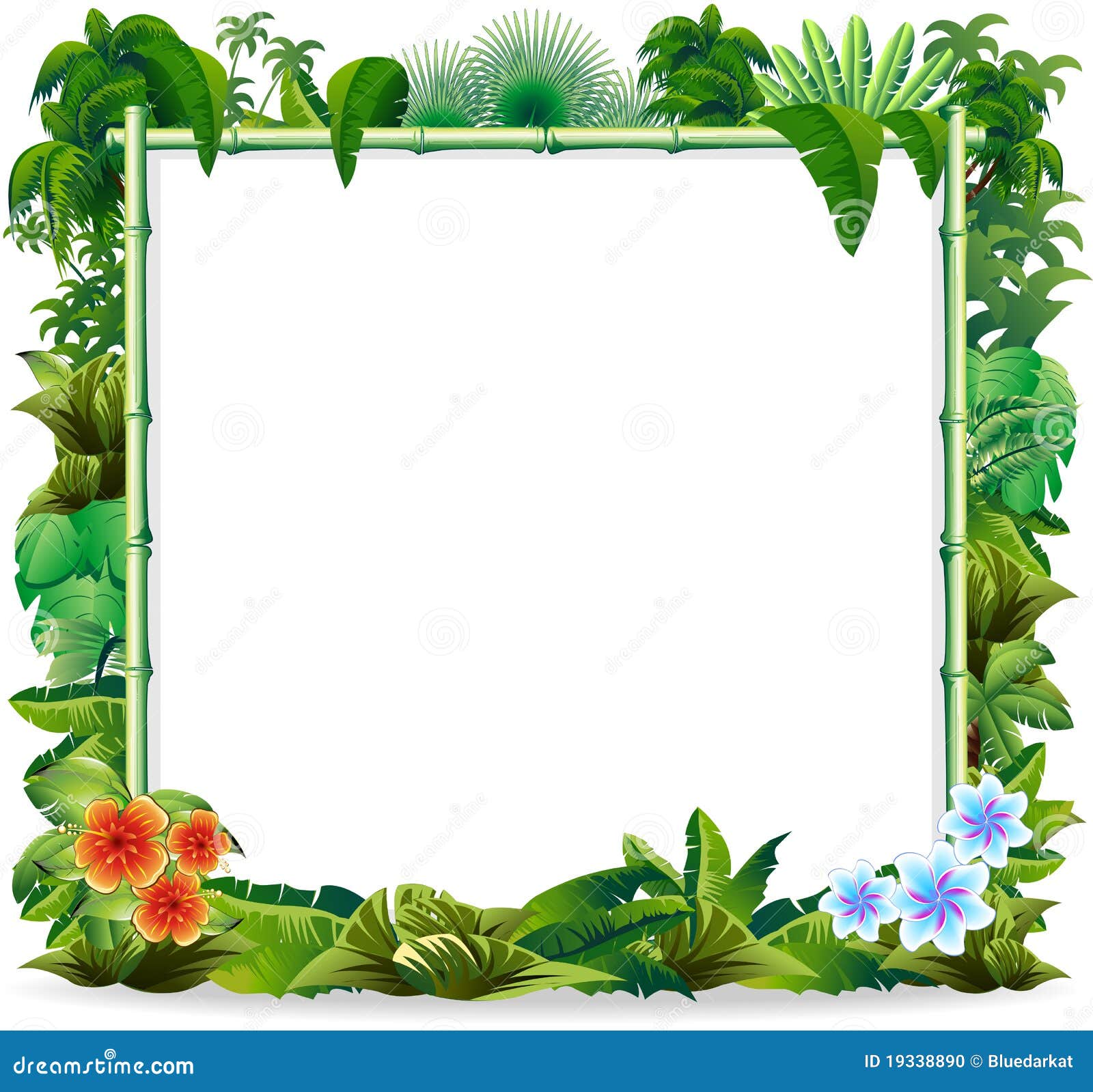 Jungle Page Border