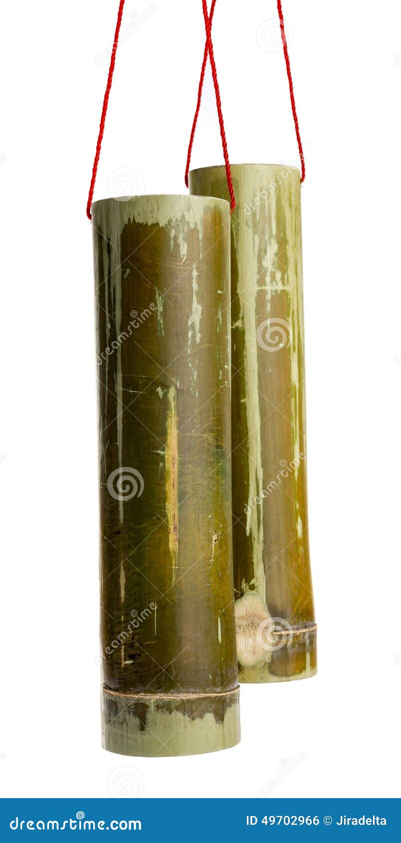 Bamboo Tube Water Container Stock Photo - Image of bamboo, design: 49702966