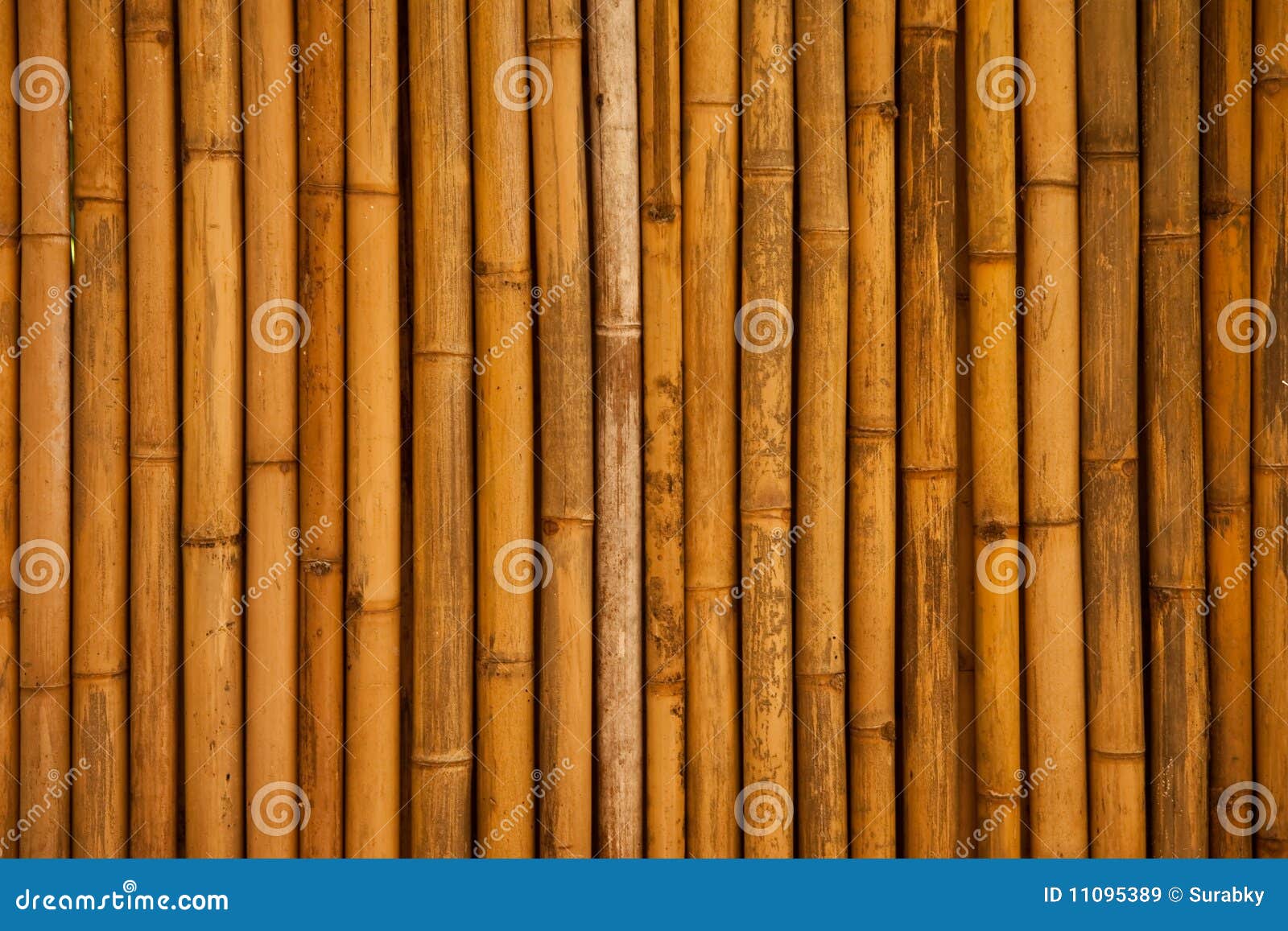 Bamboo wall stock image. Image of together, simple, brown - 11095389