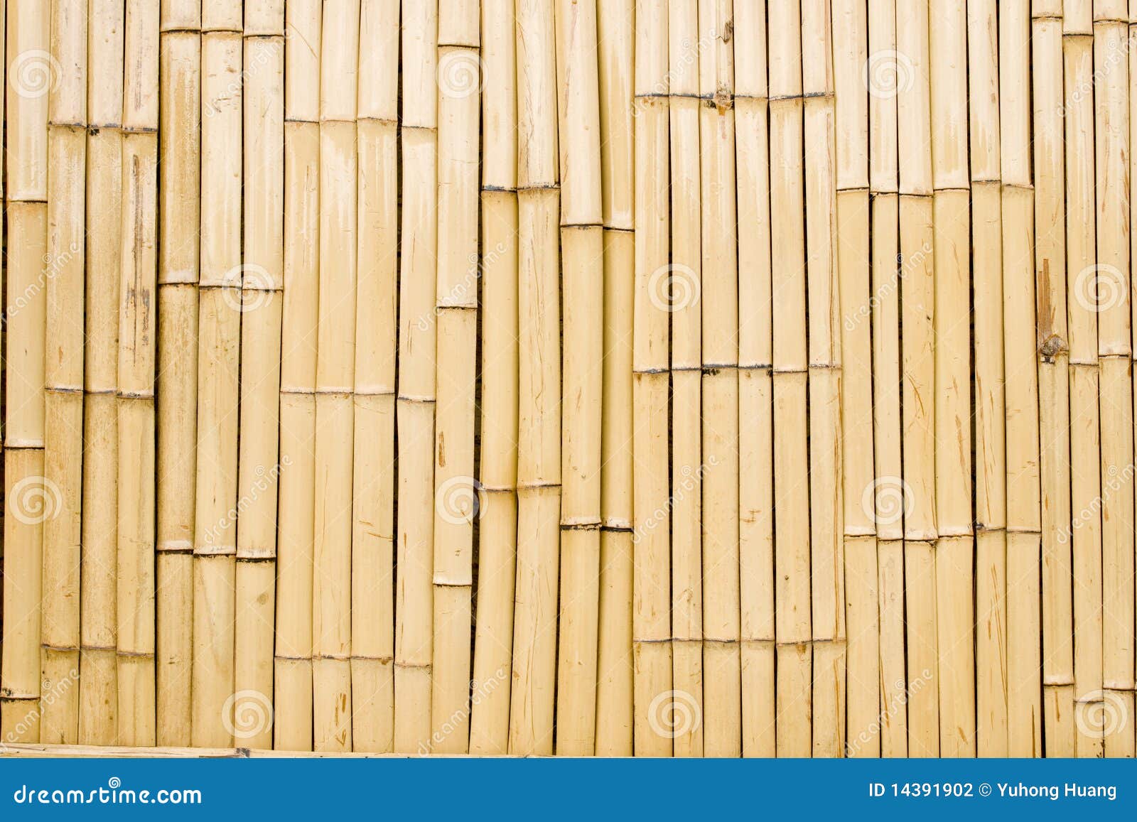 Bamboo wall stock photo. Image of nature, material, round - 14391902