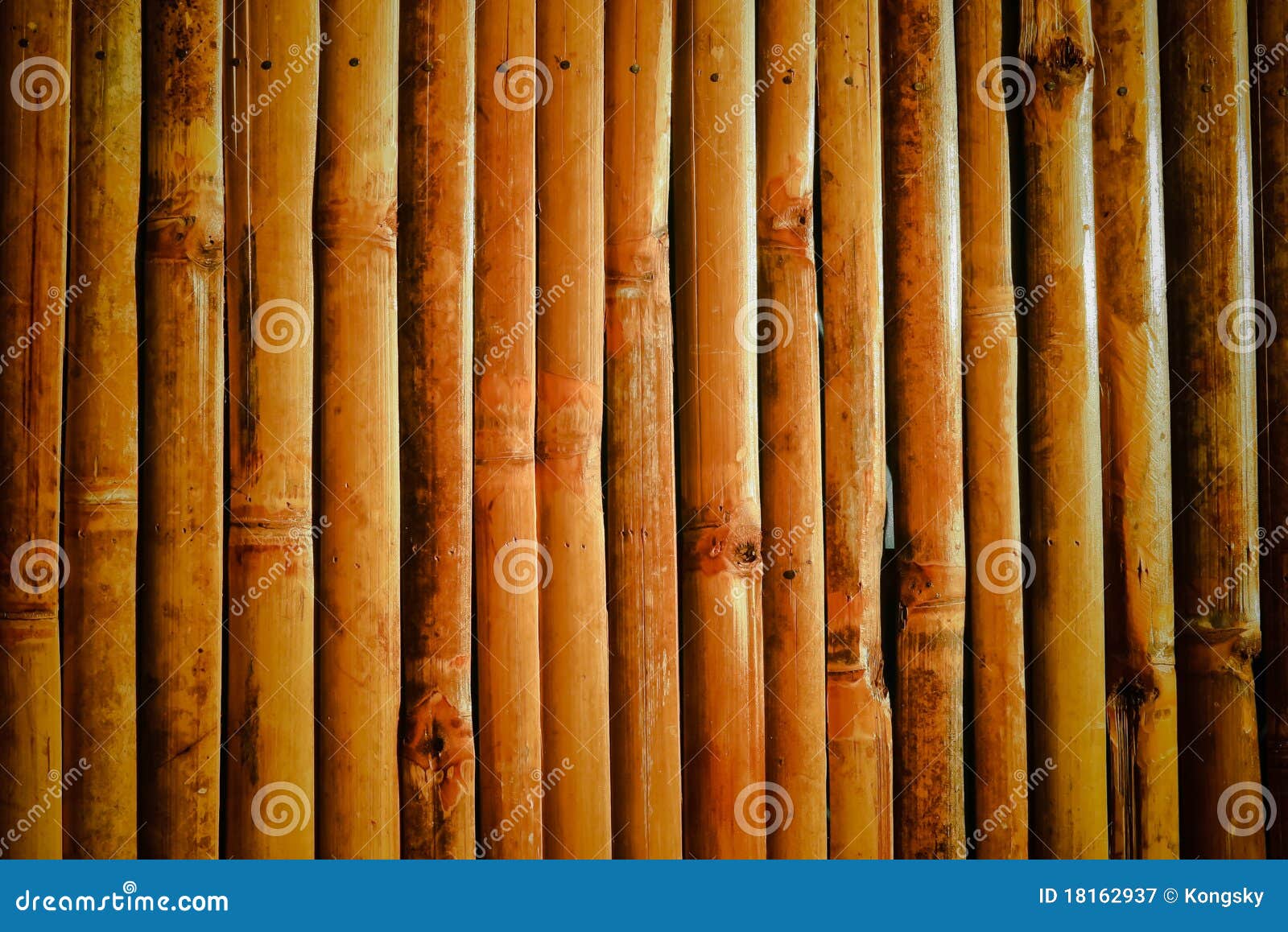 Bamboo wall stock image. Image of brown, bark, outdoor - 18162937