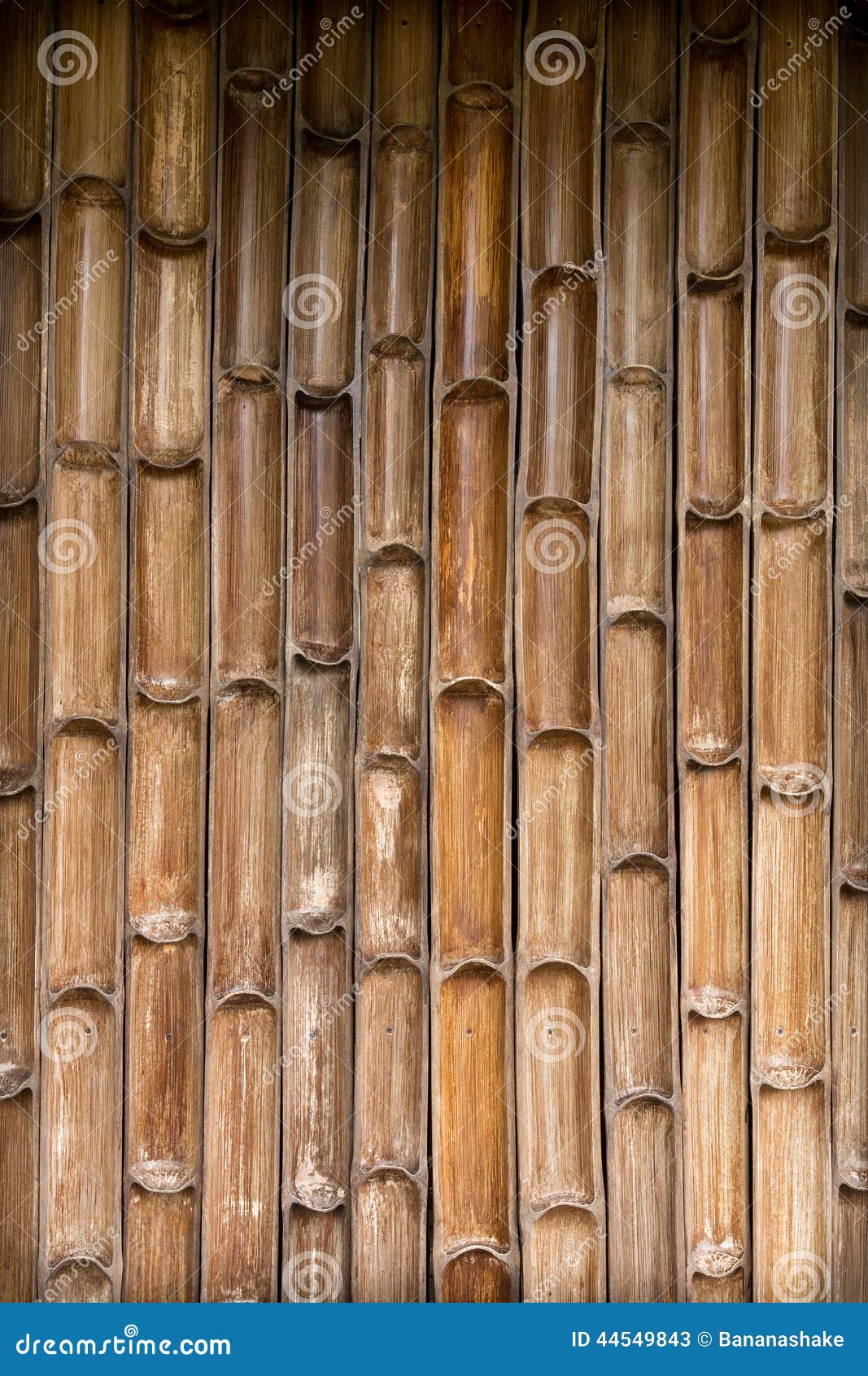 Bamboo wall pattern stock image. Image of closeup, interior - 44549843