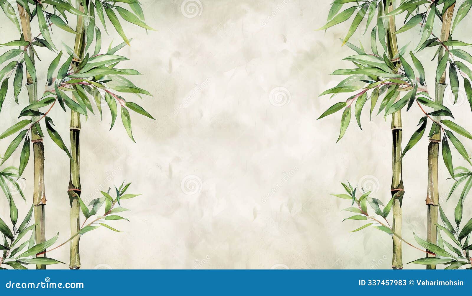 Bamboo Water Color Transparent Background Royalty-Free Stock ...