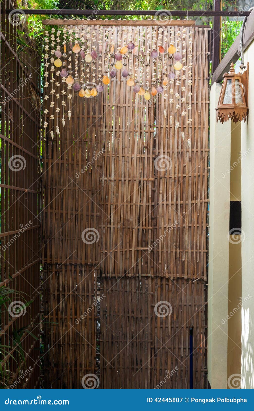 Bamboo weave partition stock image. Image of material - 42445807