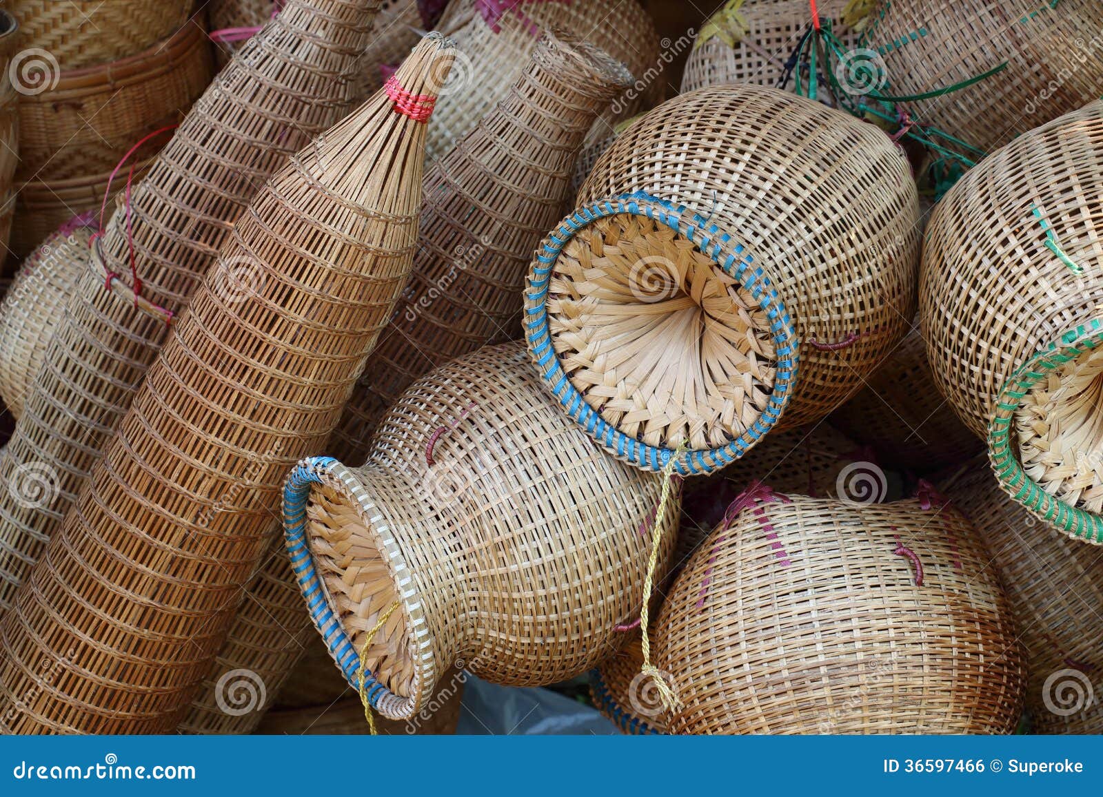 Bamboo wicker stock photo. Image of mesh, leaf, fiber - 36597466