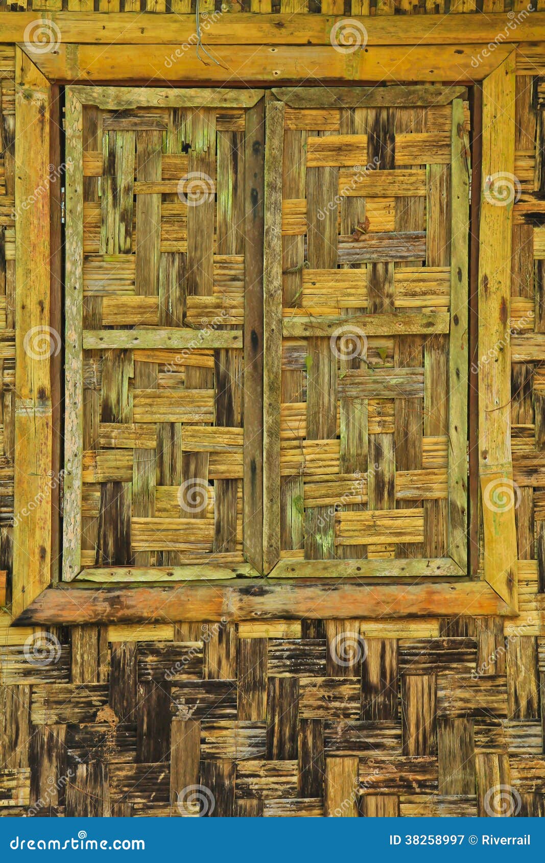 Bamboo window stock image. Image of bark, natural, piece - 38258997
