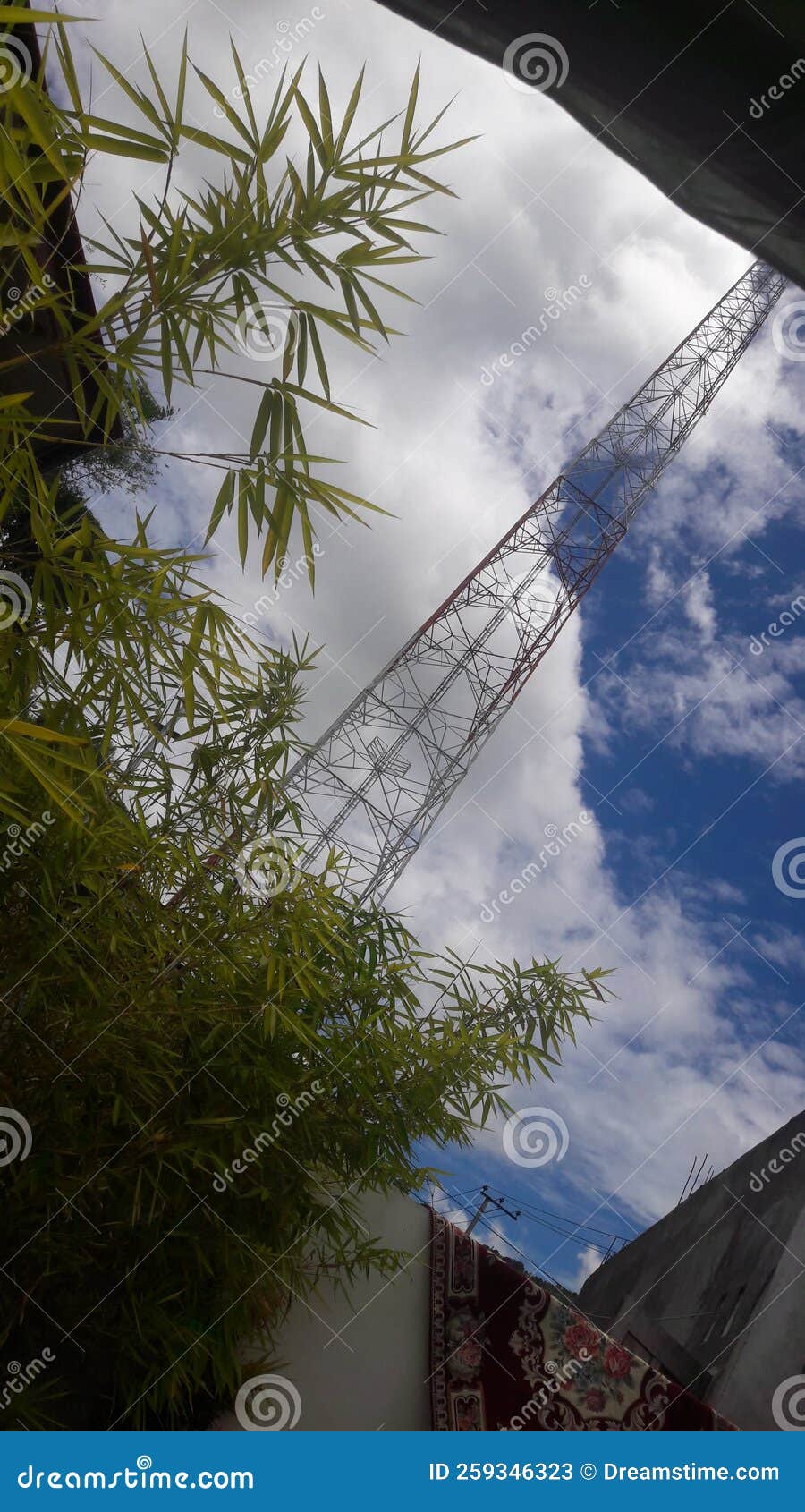 Bambu Langit Awan Tower Stock Photos - Free & Royalty-Free Stock Photos ...