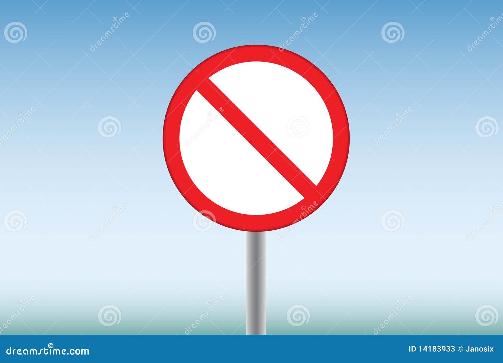 A Ban stock illustration. Illustration of conceptual - 14183933