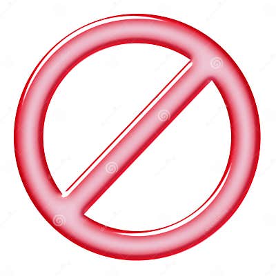 Ban sign stock illustration. Illustration of refuse, label - 18498682