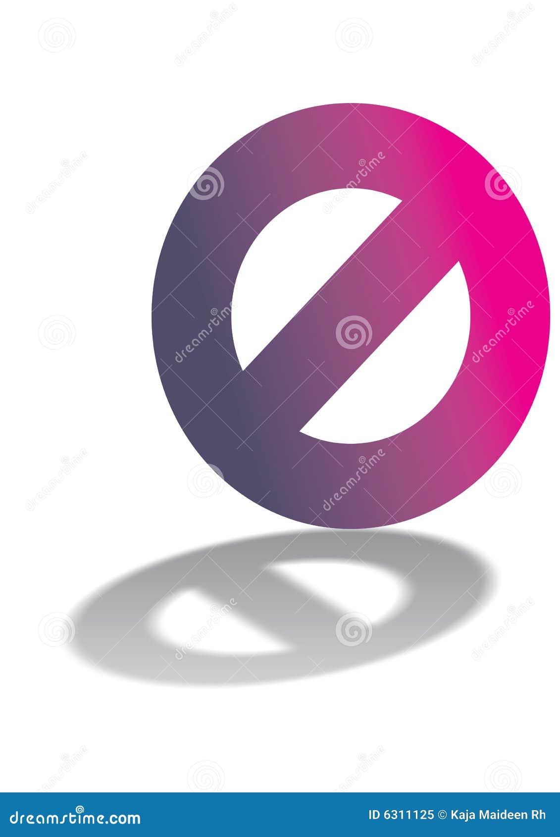 Ban sign stock illustration. Illustration of graphic, sign - 6311125