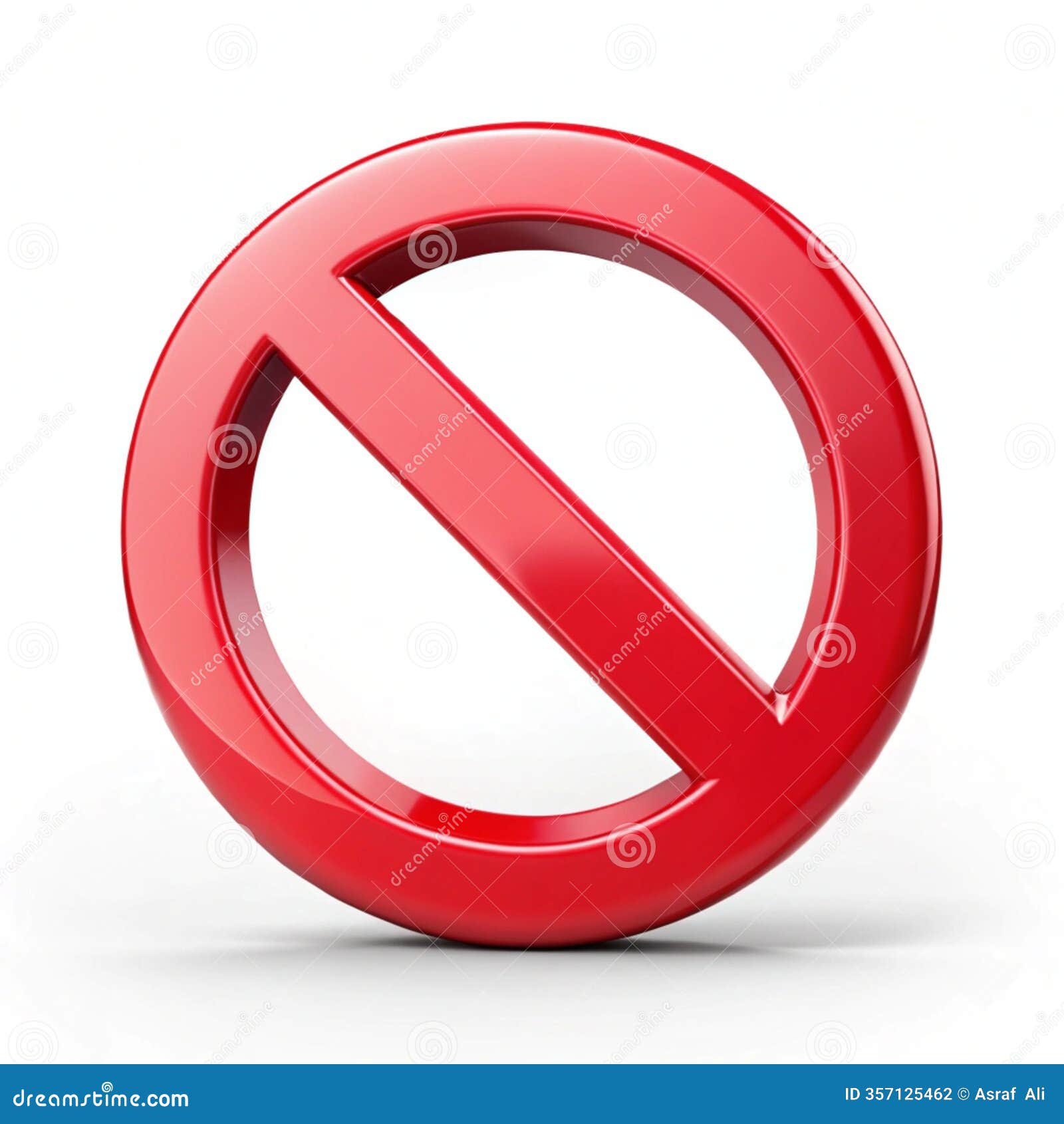 Ban symbol isolated stock illustration. Illustration of social - 357125462