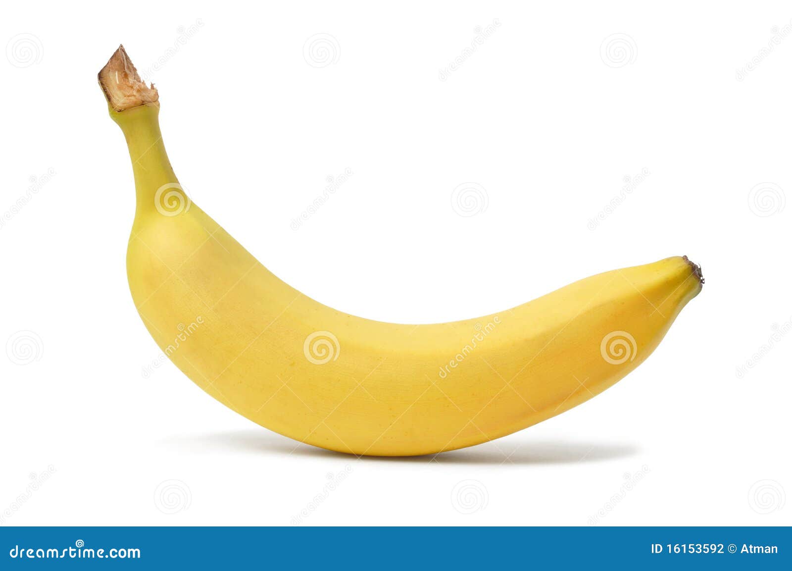 Banan arkivfoto. Bild av bananer, äta, moget, isolerat - 16153592