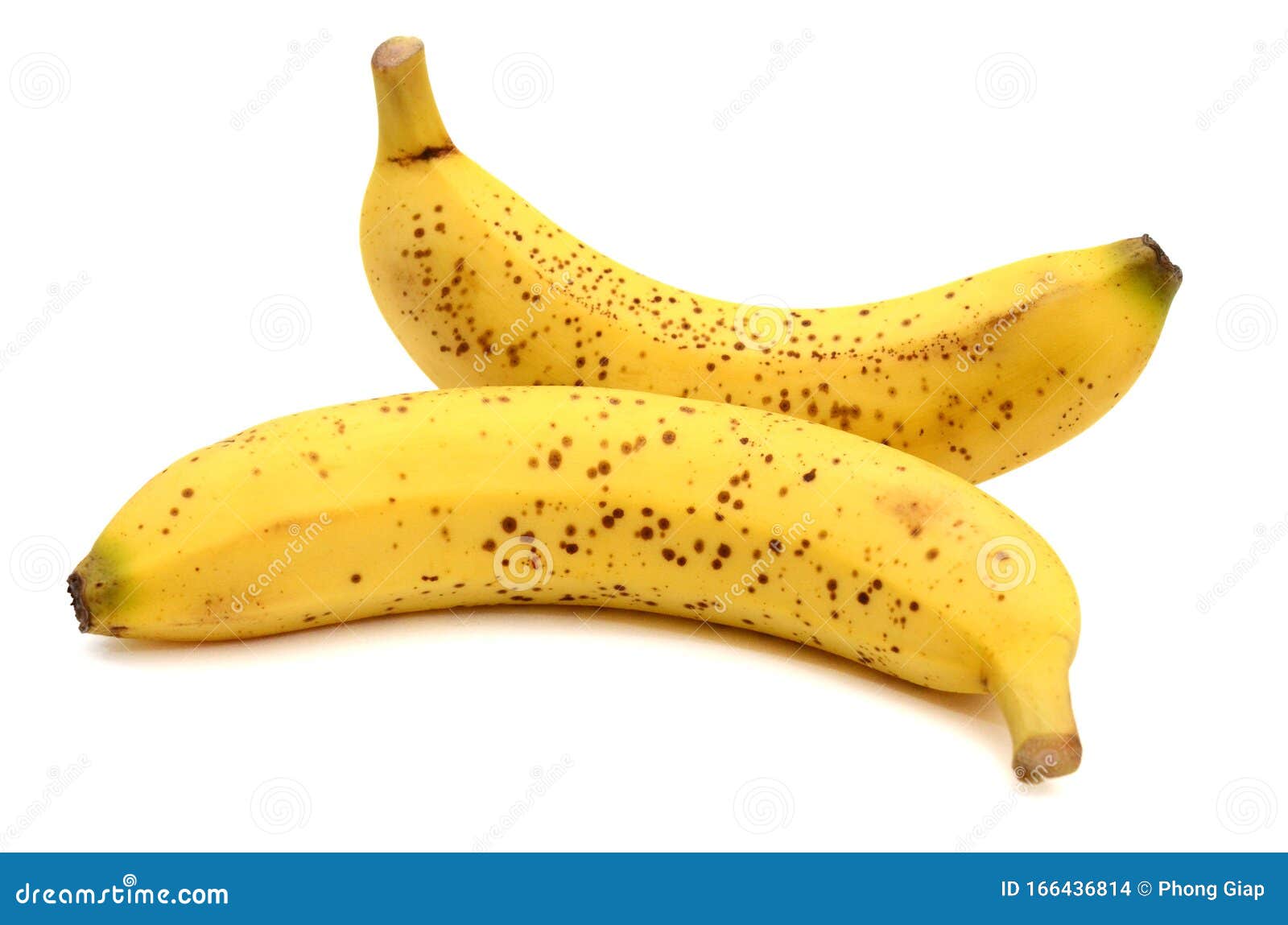 Banana Abierta Aislada De Fondo Blanco Foto de archivo - Imagen de ...