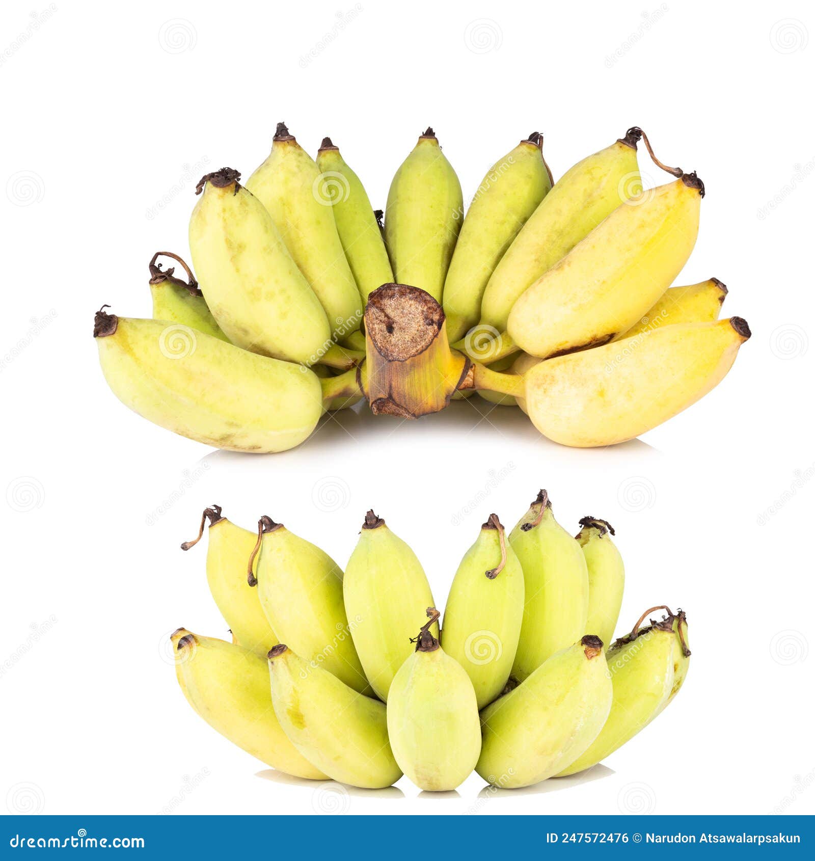 Banana Aislada De Fondo Blanco Foto de archivo - Imagen de tejido ...