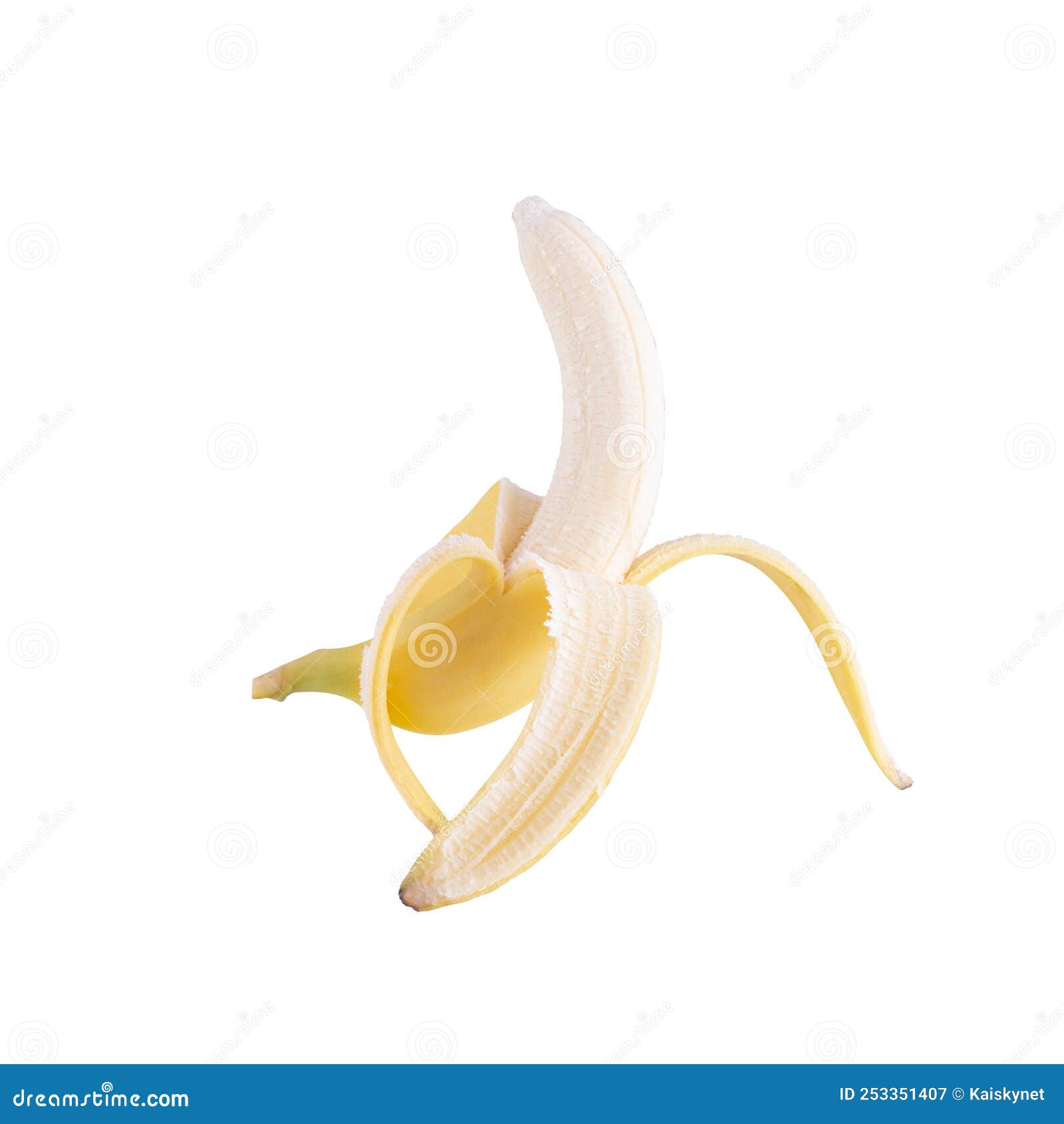 Banana Aislada En Un Fondo Blanco Imagen de archivo - Imagen de fresco ...