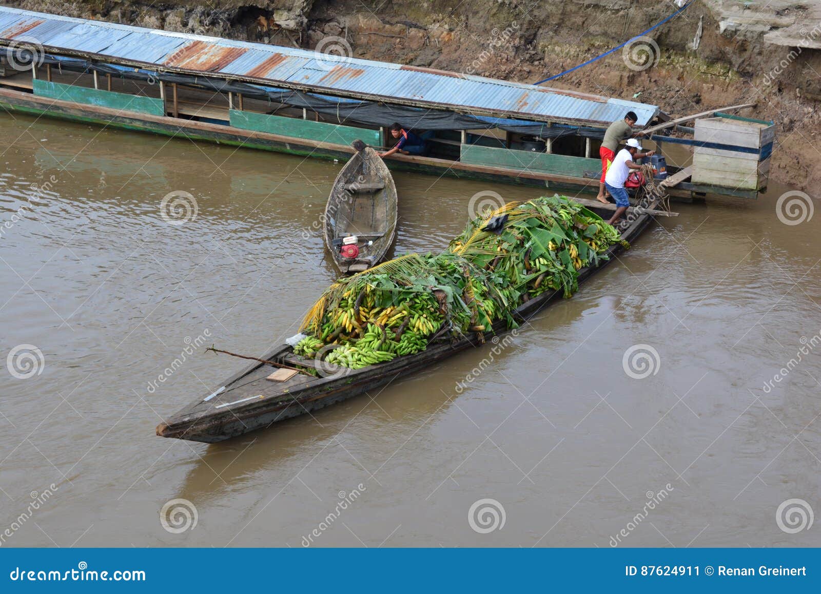 Transporting Bananas In Vietnam Editorial Image | CartoonDealer.com ...