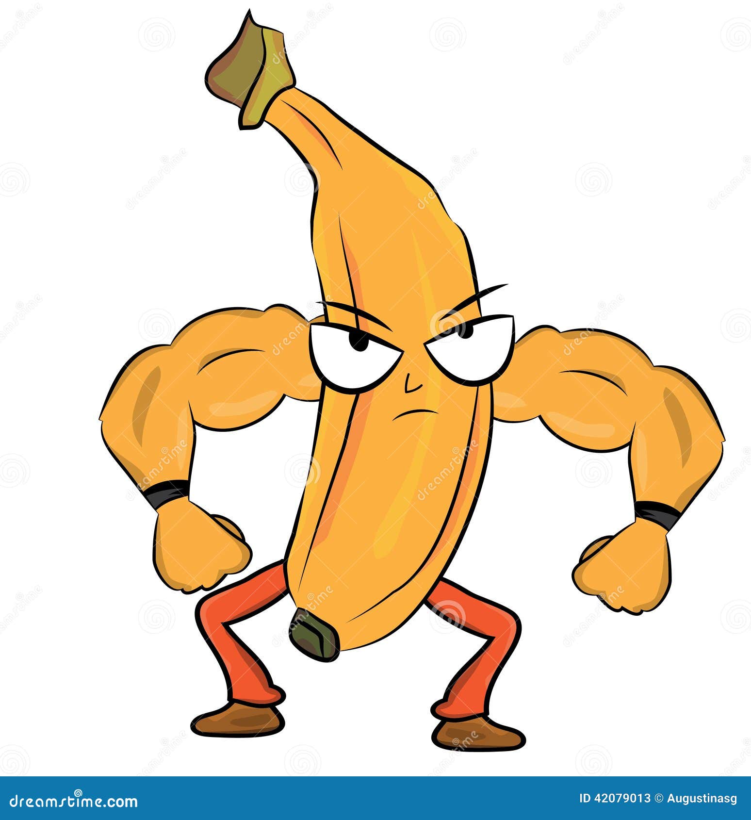Banana Cartoon Character | CartoonDealer.com #42079013