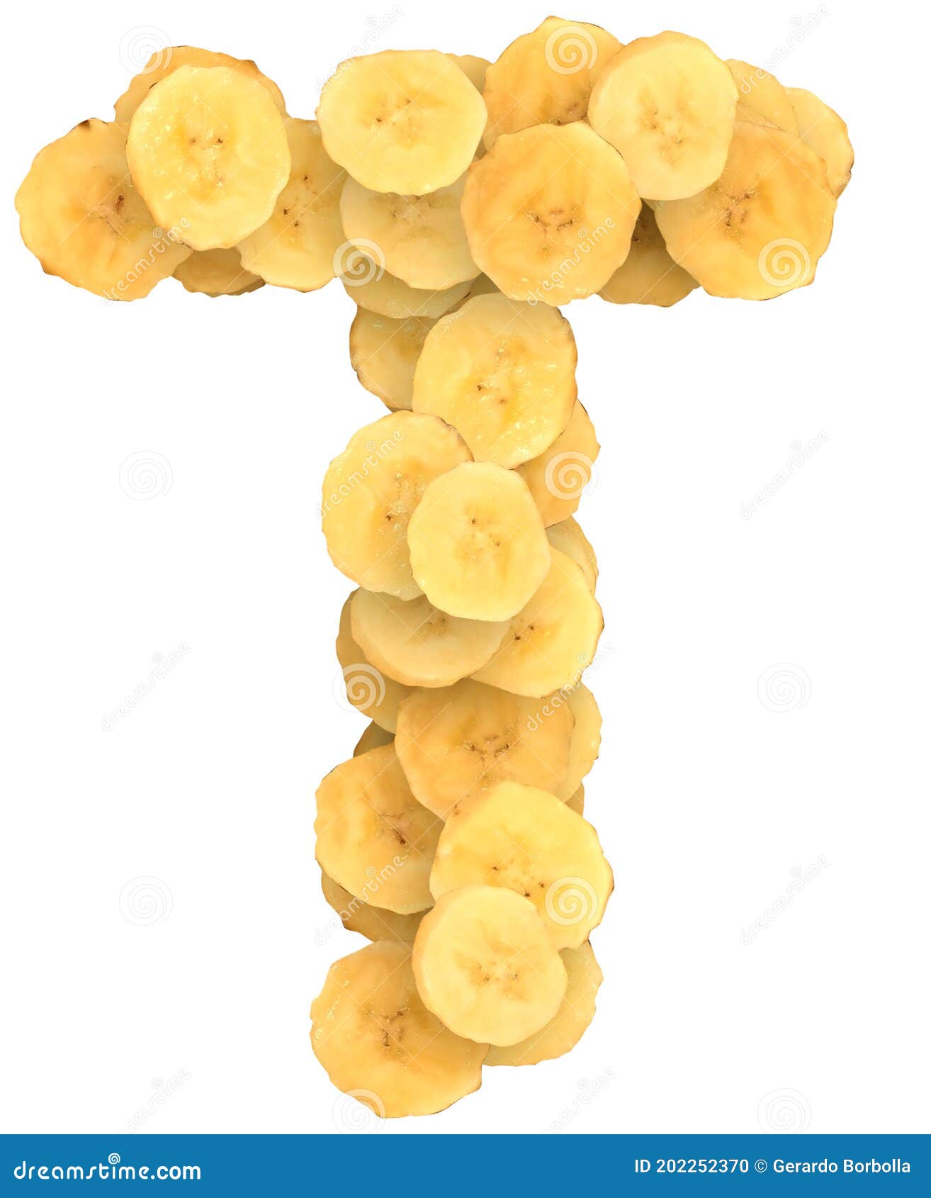 Banana 3D font stock illustration. Illustration of fonts - 202252370