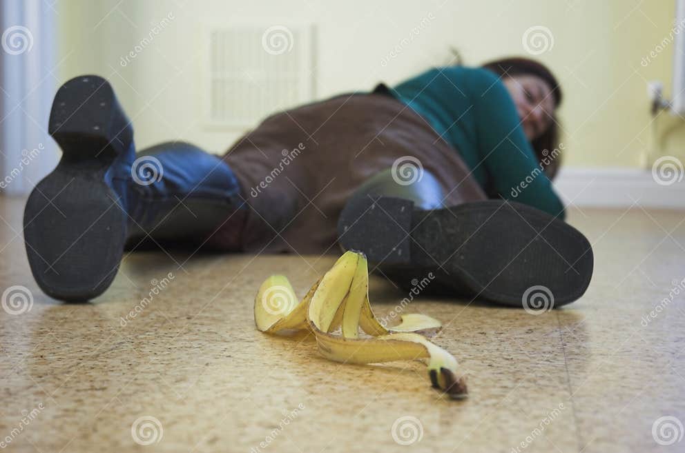 Banana Danger! stock image. Image of slip, accident, danger - 1620767