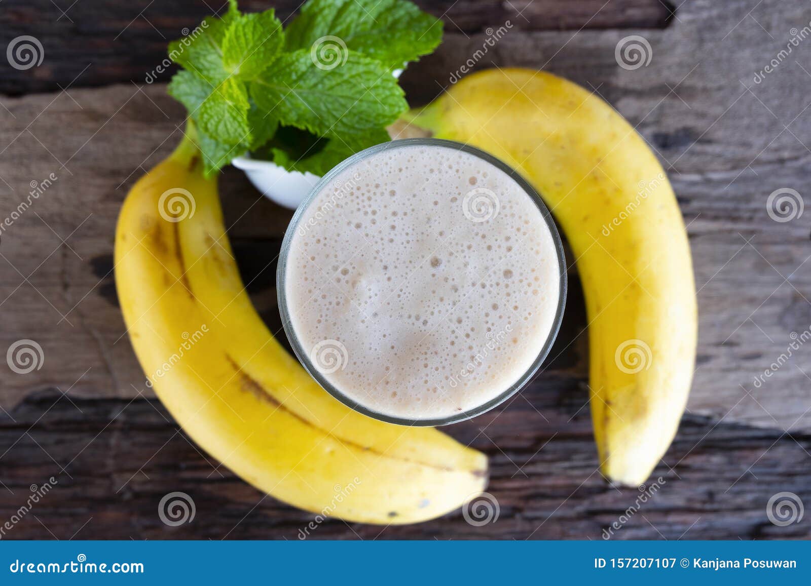 Banana Fresh Cocktail Vanilla Smoothies Juice White Fruit Beverage