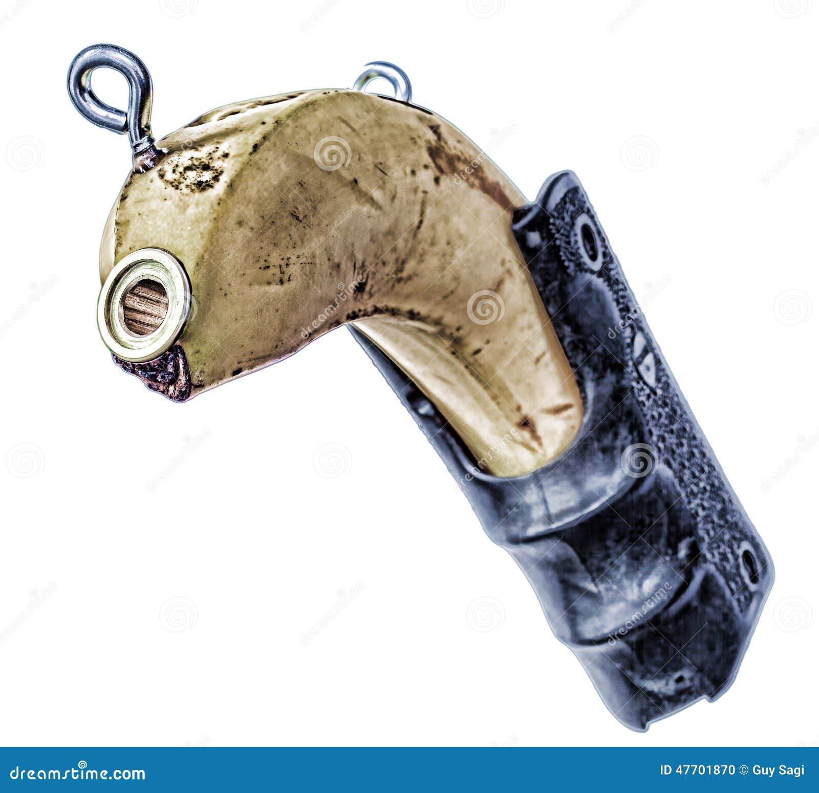 Banana gun stock photo. Image of yellow, silver, barrel - 47701870