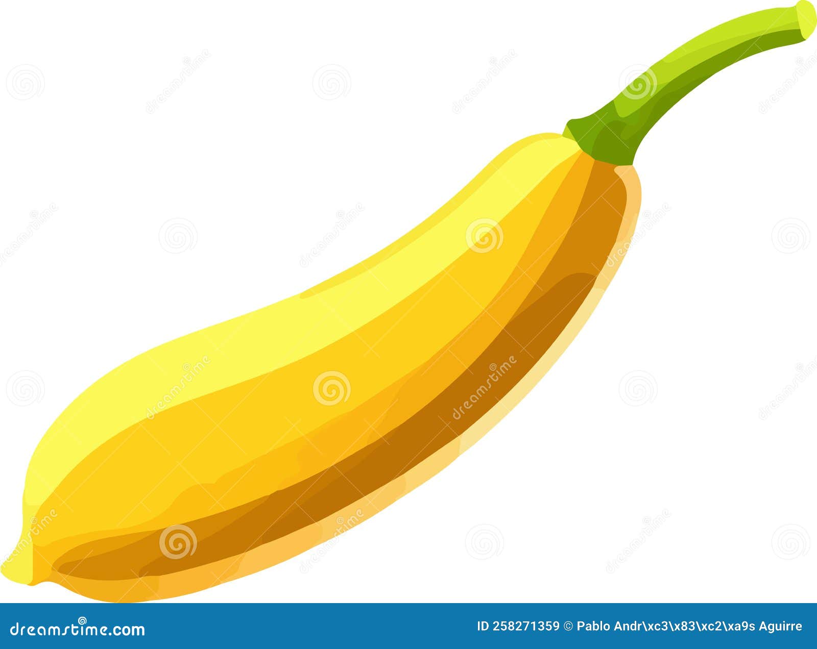 Banana Icon, Vector Banana Icon, Flat Banana Icon Stock Vector ...
