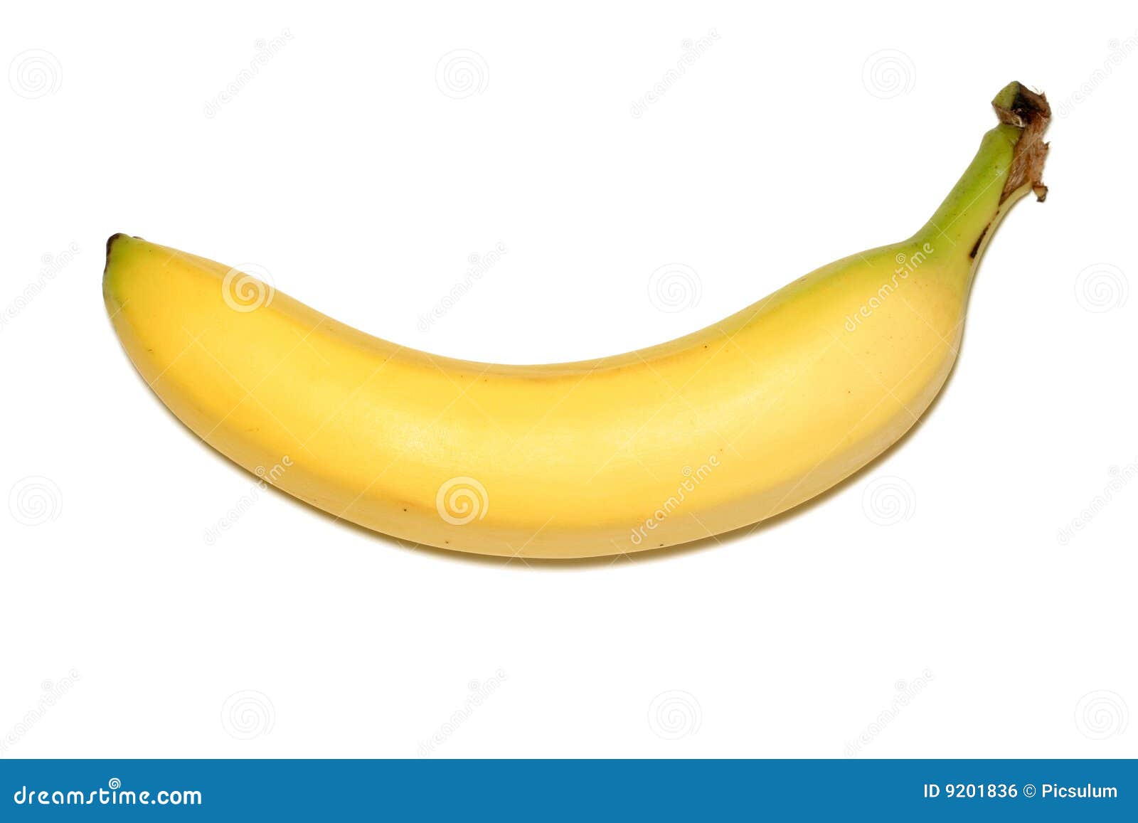 Banana isolated stock photo. Image of healthy, isolated - 9201836