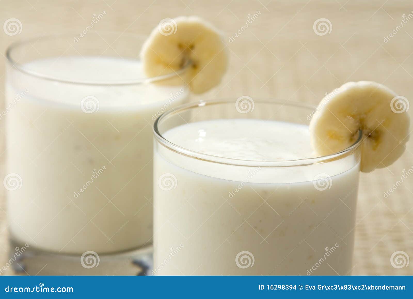 Banana Lassi stock photo. Image of fruity, lassi, drink - 16298394