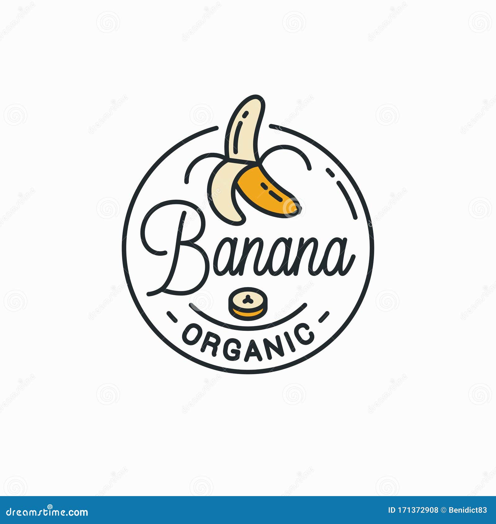 Banana Logo Templates Stock Illustration | CartoonDealer.com #84935425