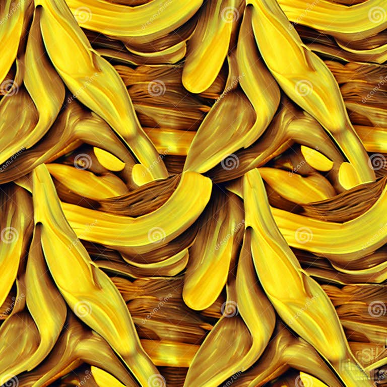Banana Pattern,illustration of a Banana Texture Stock Illustration ...