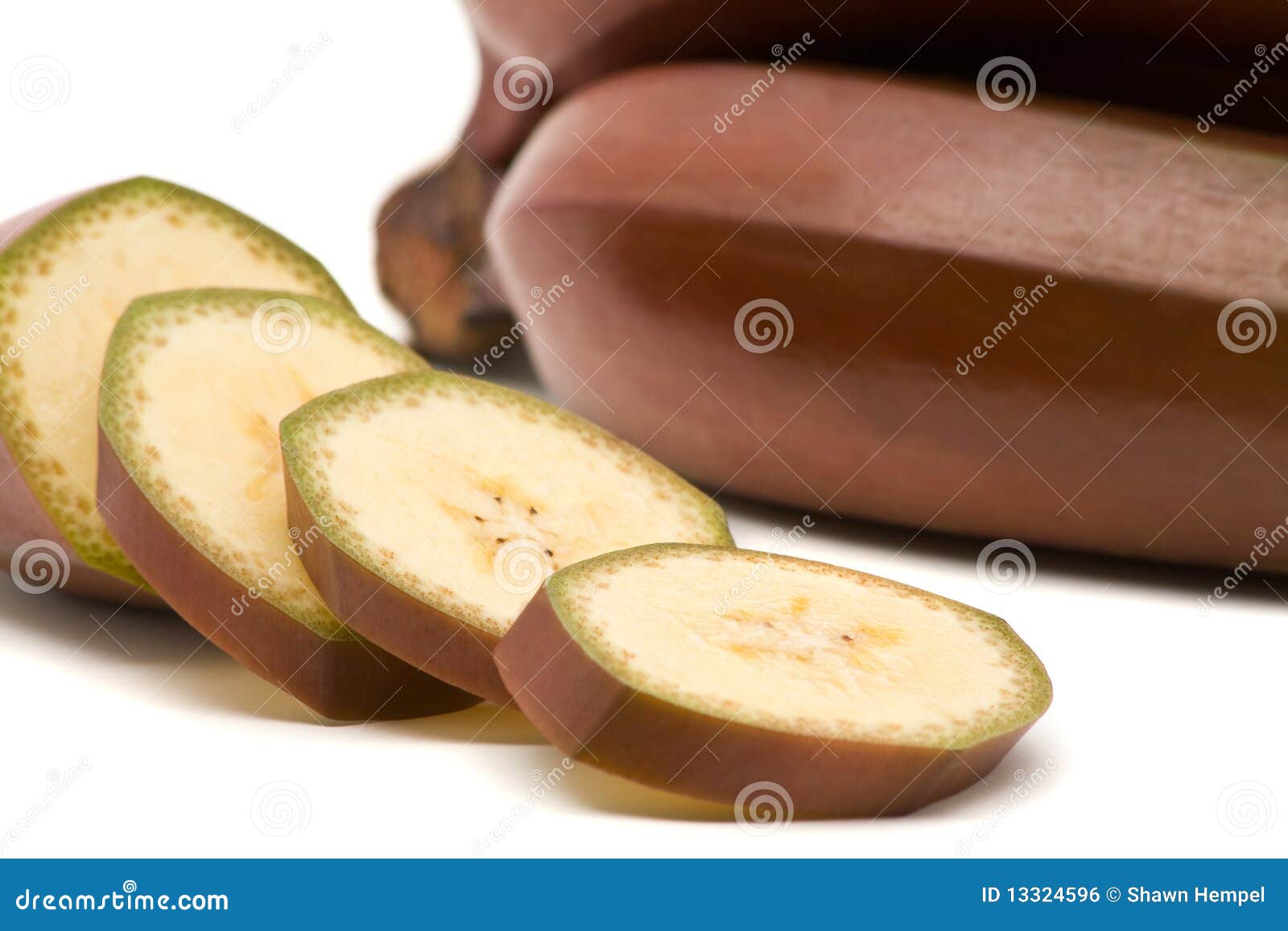 Banana rossa fotografia stock. Immagine di fresco, rosso - 13324596