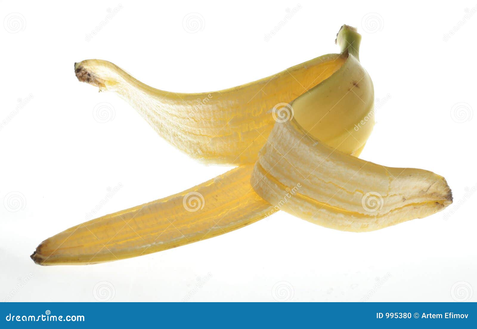 Banana shell stock photo. Image of shell, mucker, luck - 995380