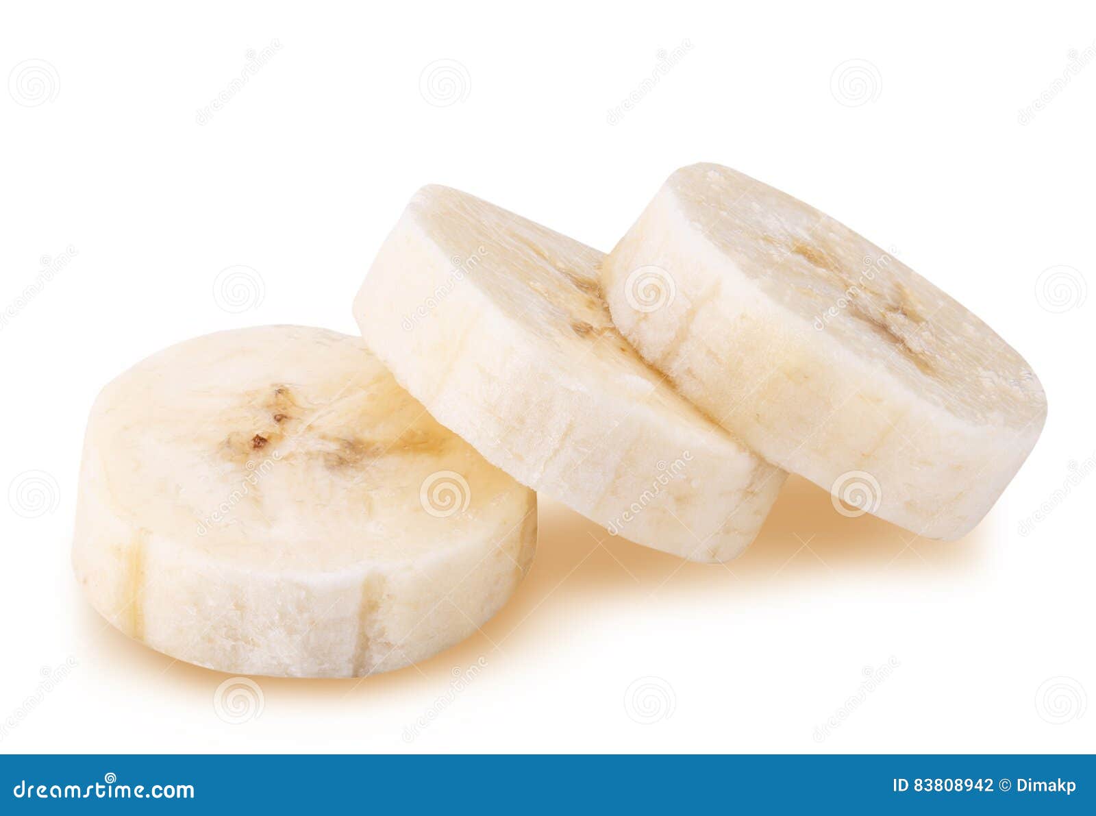 Banana slice cut stock photo. Image of closeup, healthy - 83808942