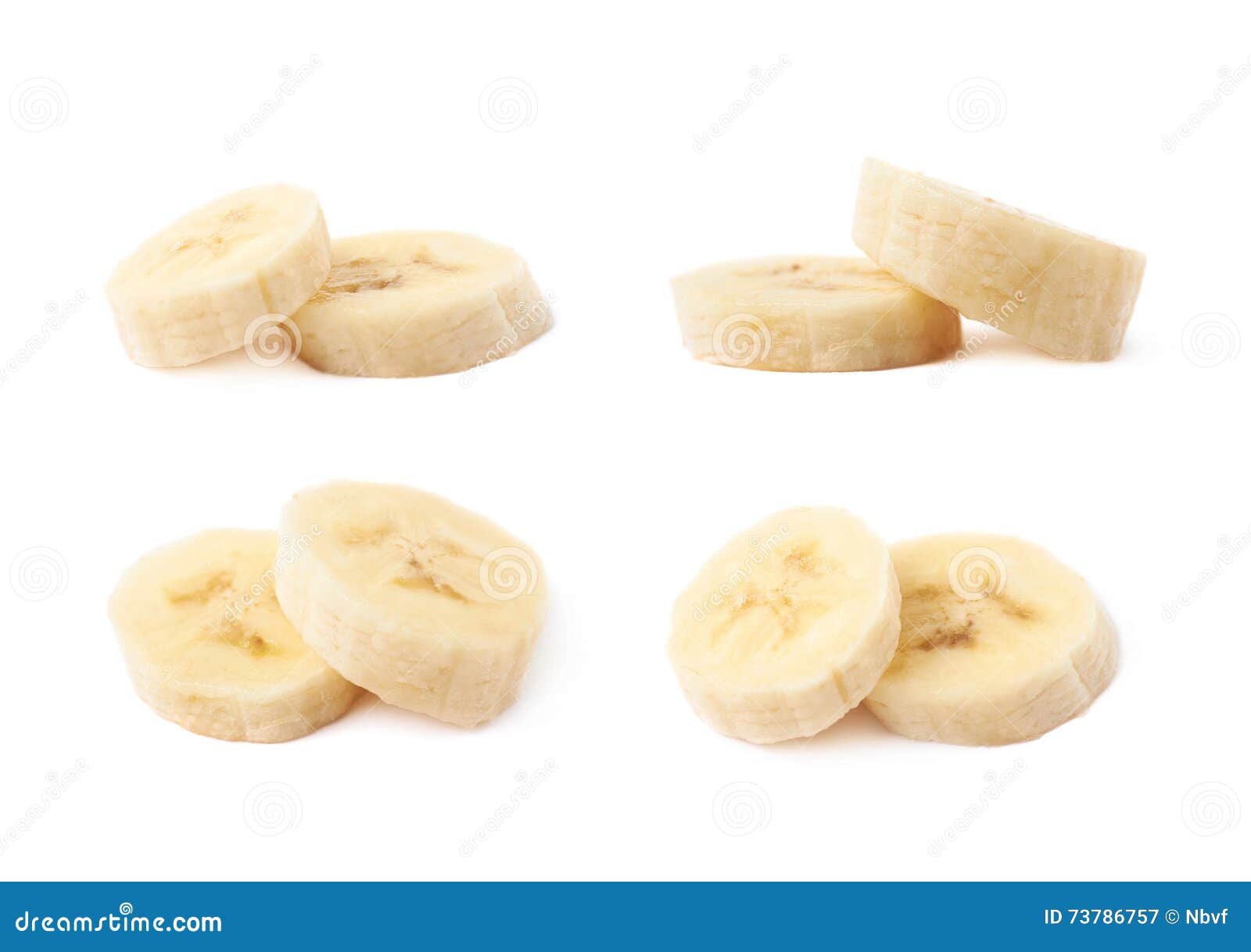 Banana slice isolated stock image. Image of chopped, gourmet - 73786757