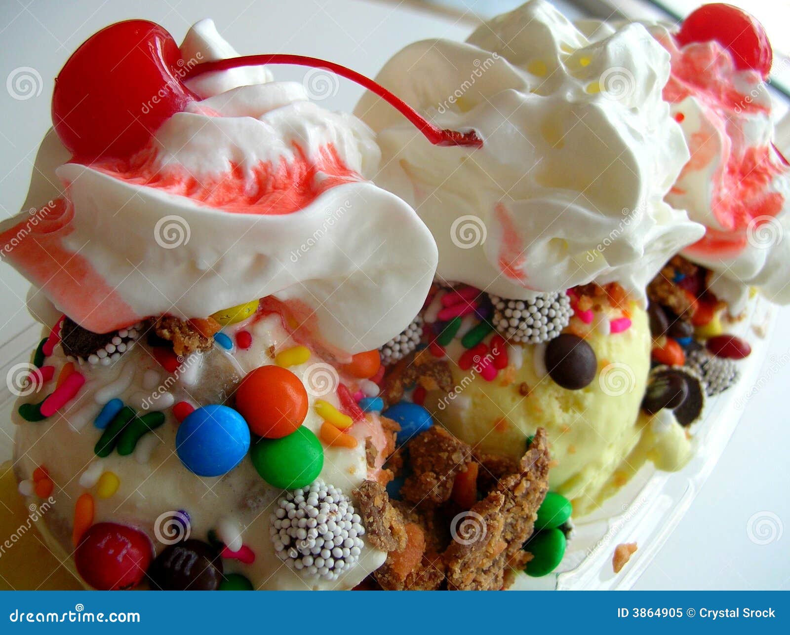 Banana Split stock image. Image of banana, sugarycandy - 3864905