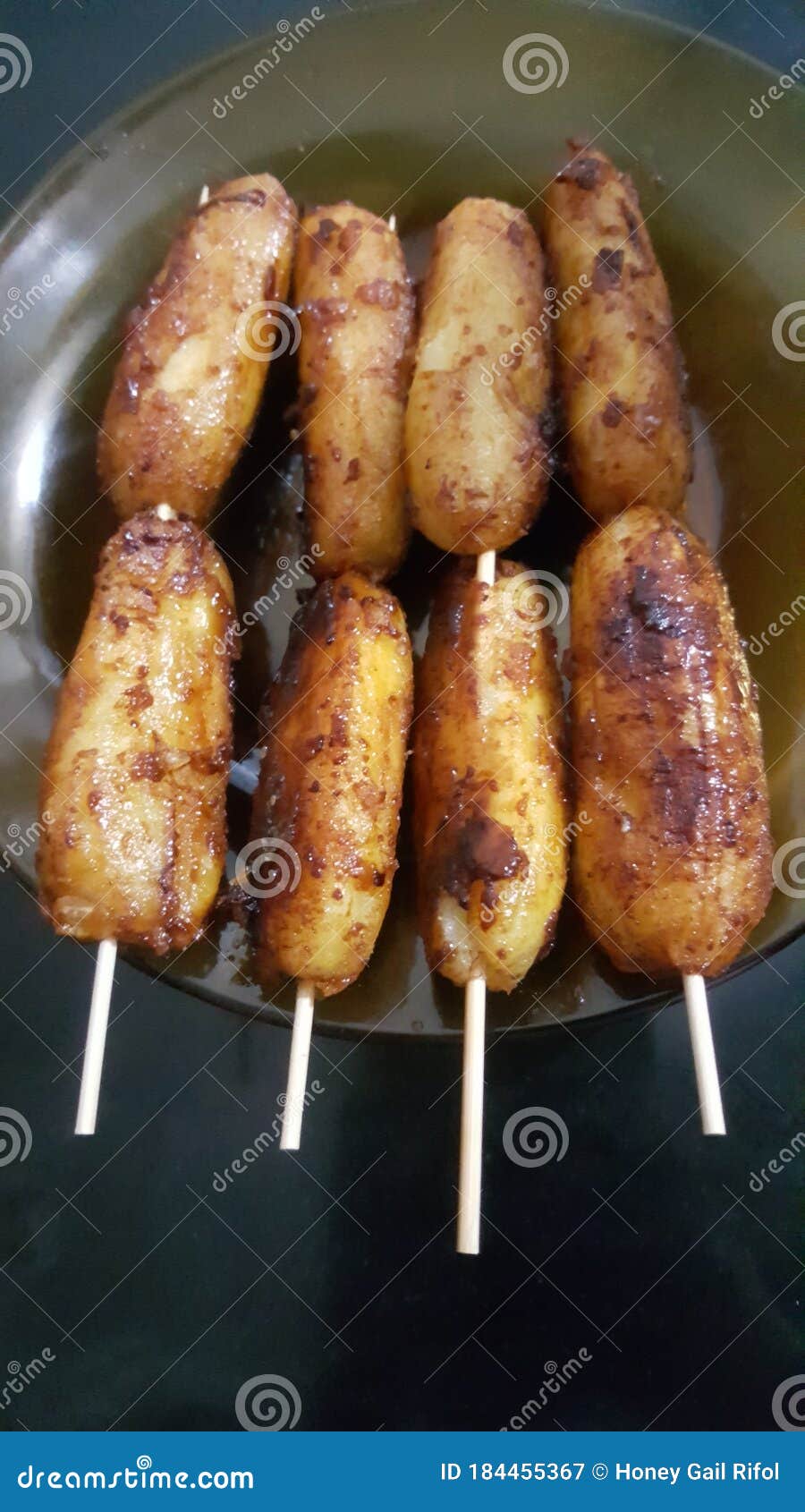 A Raw Banana Stick Stock Image | CartoonDealer.com #221173255