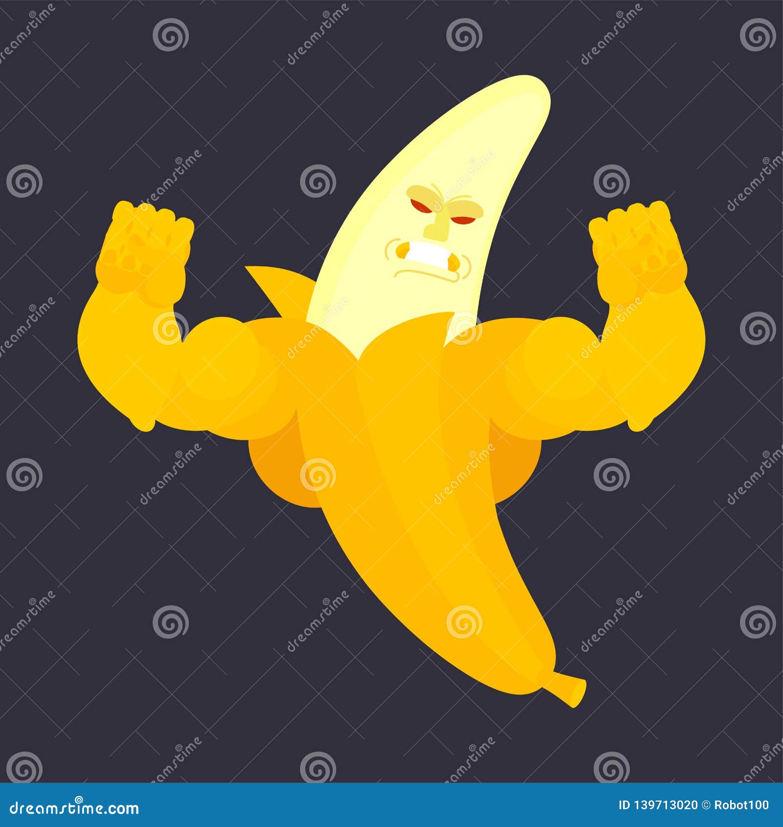 Bodybuilding Banana Stock Illustrations – 160 Bodybuilding Banana Stock ...