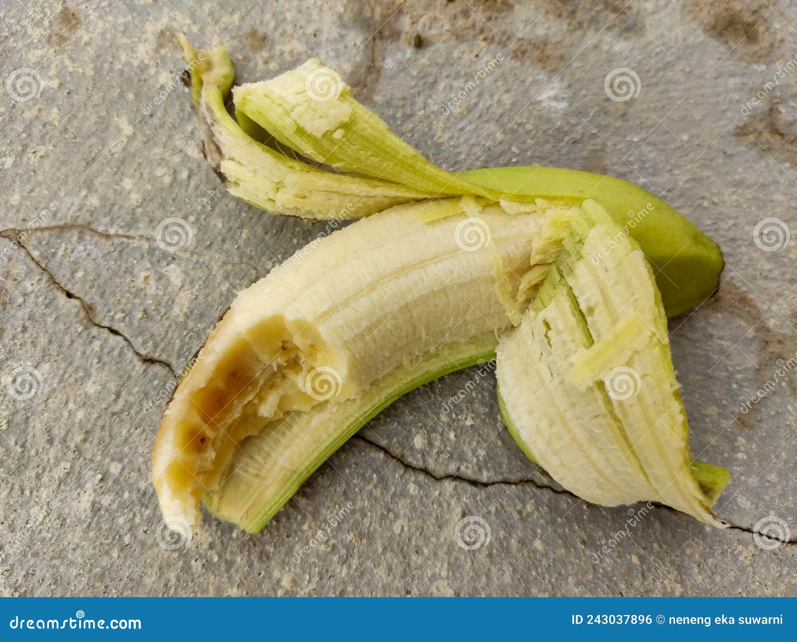 A Banana Thrown on the Street Stock Photo - Image of street, banana ...