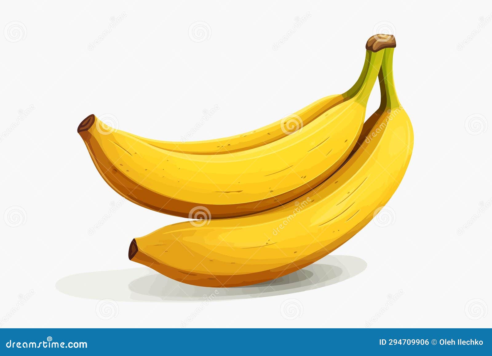Banana Vector Flat Minimalistic Asset Isolated Vector Style ...
