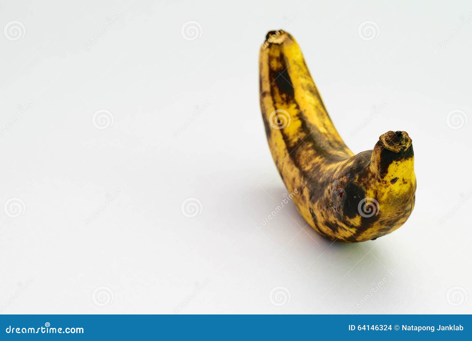 Banana Waste In Nature On A Branch. Food Waste And Environmental ...