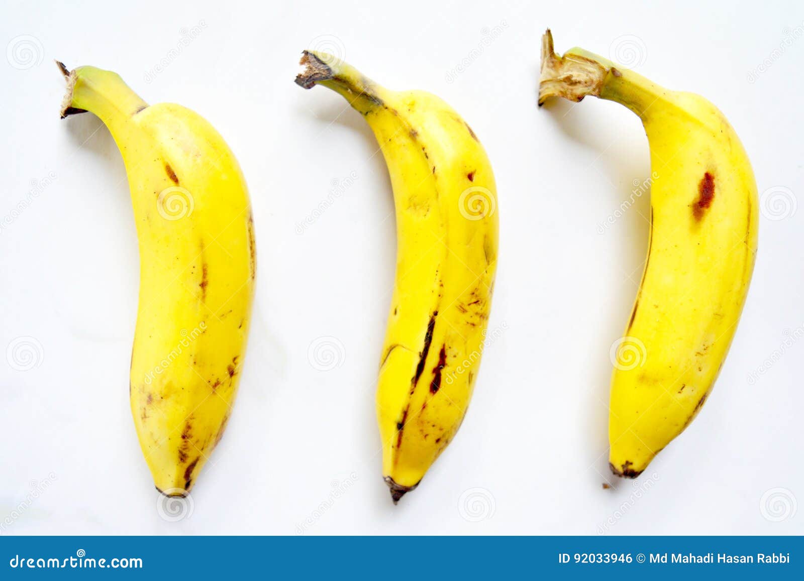 3 Banana stock photo. Image of background, diet, healthy - 92033946