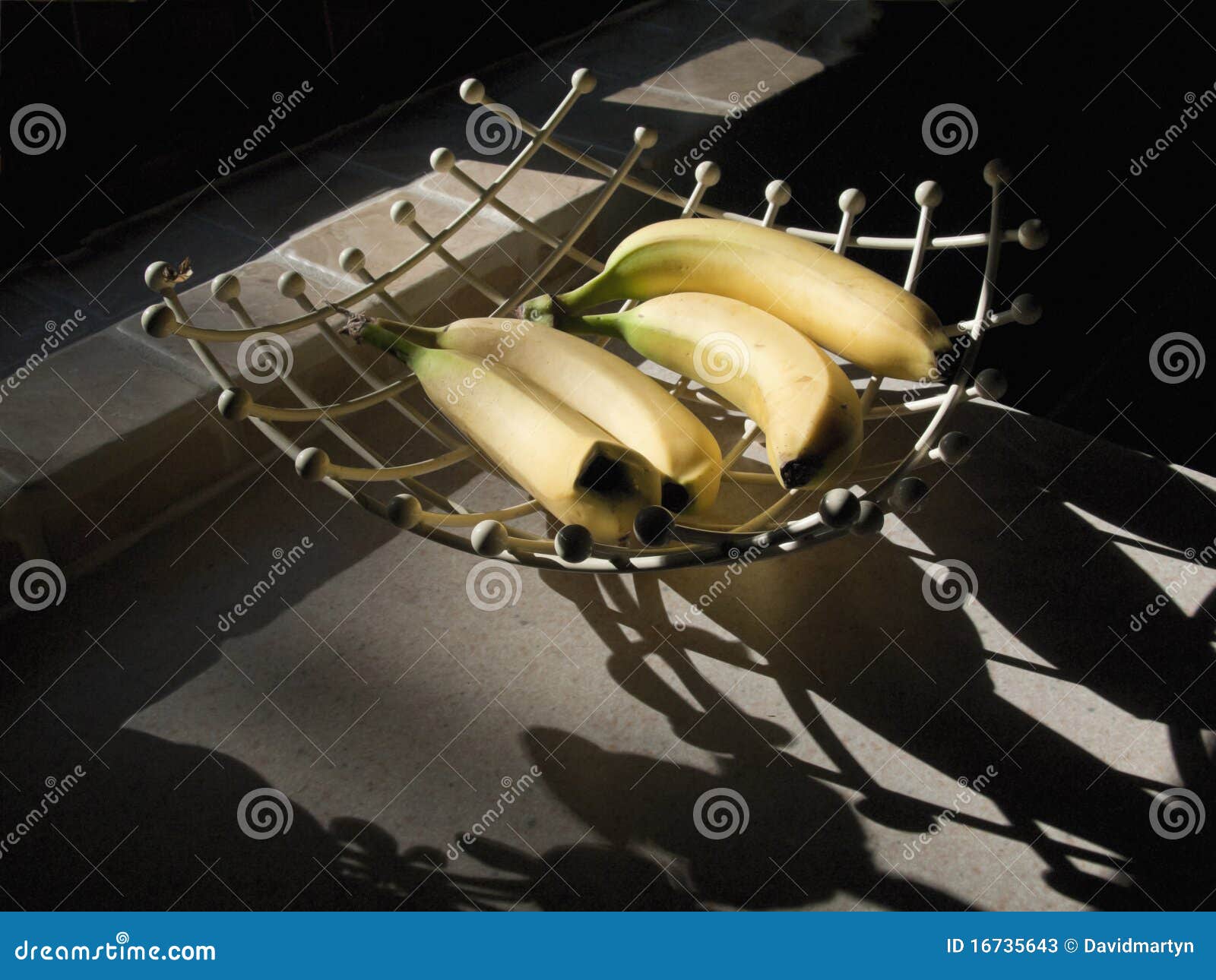 Bananas stock image. Image of ripening, sunlight, shadows - 16735643