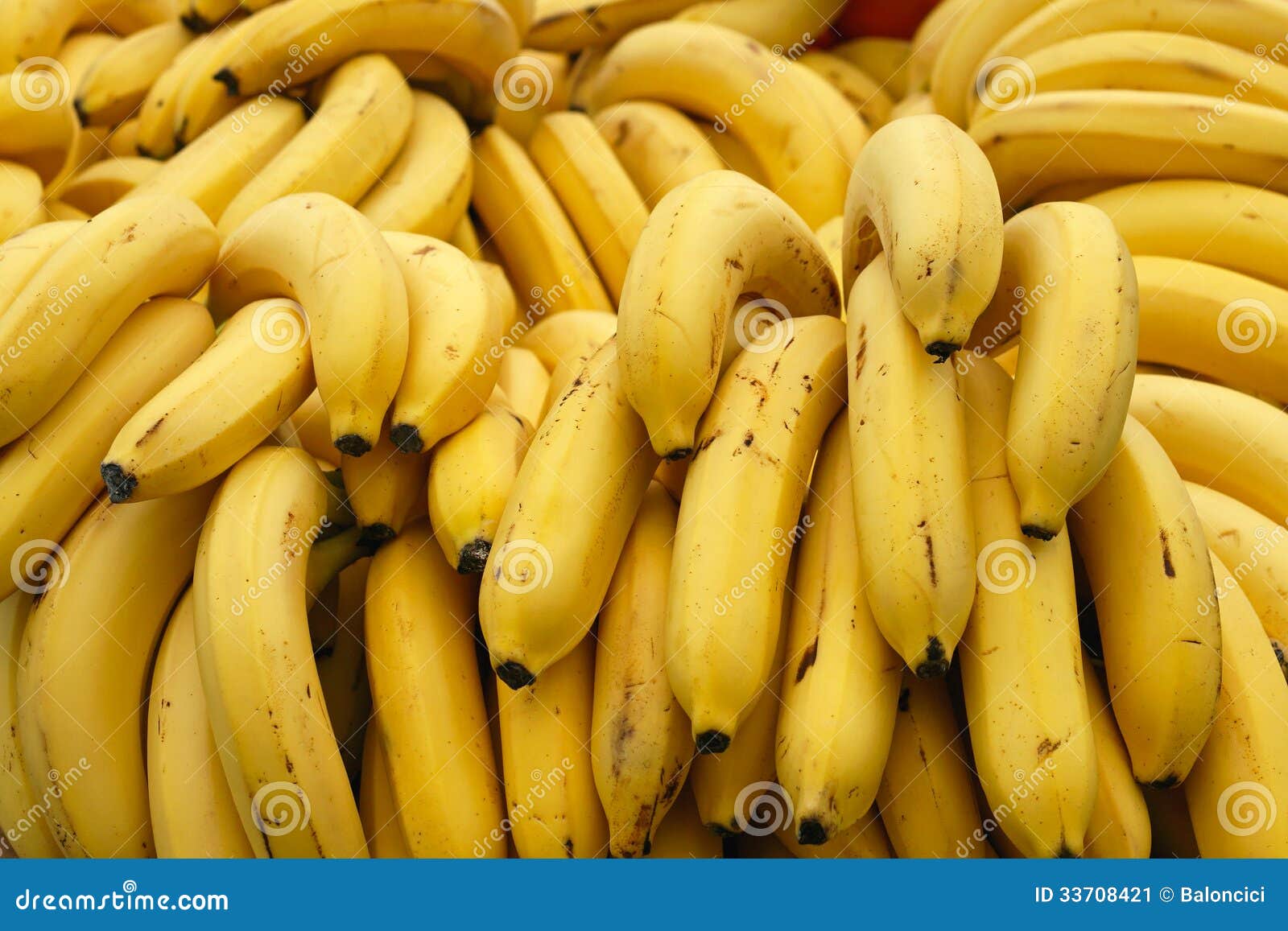 Bananas stock image. Image of yellow, bananas, food, stall - 33708421